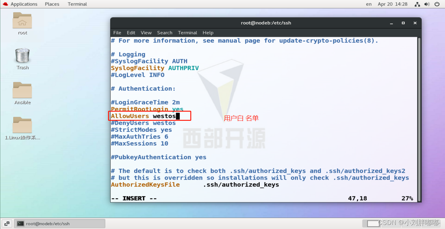 2.2Linux中的远程登录服务_ecdsa key fingerprint is sha256-CSDN博客
