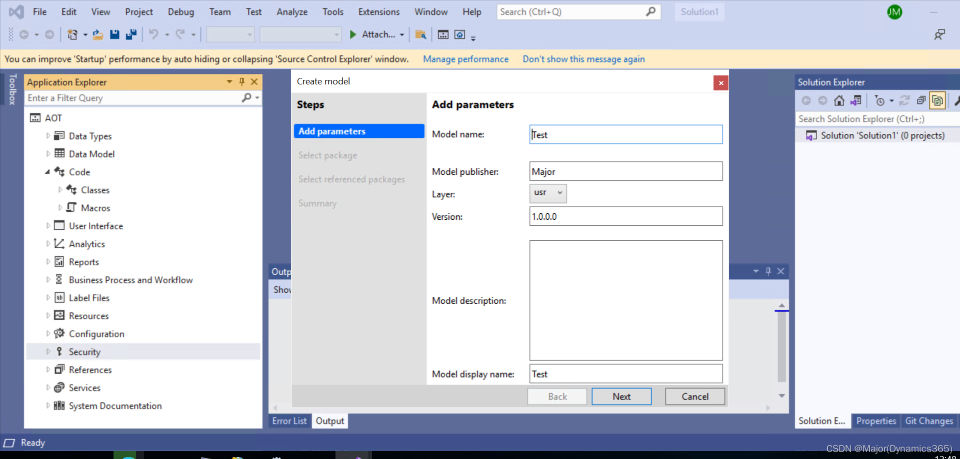 Dynamics 365 Finance and Operations 创建你的第一个项目框架-CSDN博客