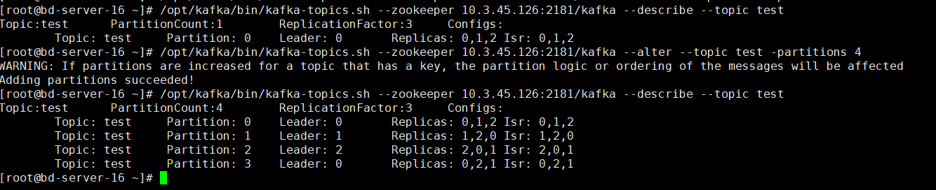 kafka日常操作（包含修改分区，副本数）_kafka查看副本数-CSDN博客