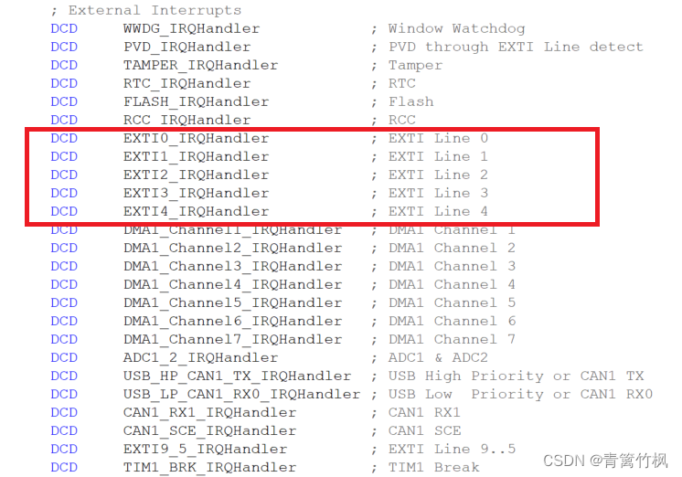 STM32——外部中断应用(EXTI)（使用CubeMX配置中断）_cubemx配置exti-CSDN博客