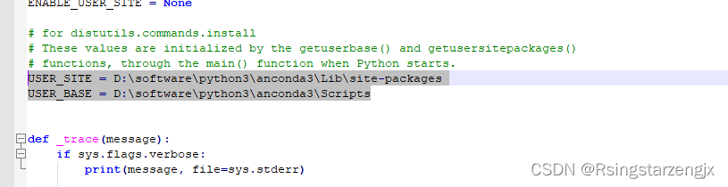 Anaconda：Defaulting to user installation because normal site-packages is not writeable 安装第三方包报错 ...