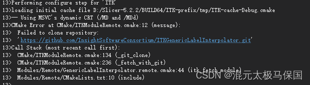 3D Slicer 源码编译记录_failed to clone repository:-CSDN博客