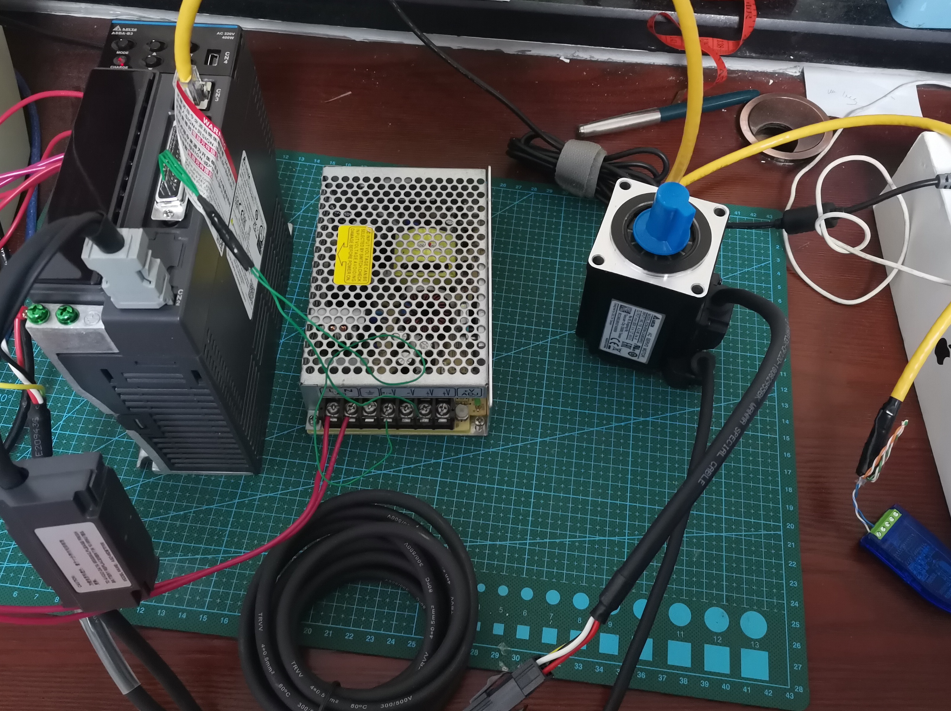 台达B3伺服电机485通讯的调试过程_台达b3伺服接线图详解-CSDN博客