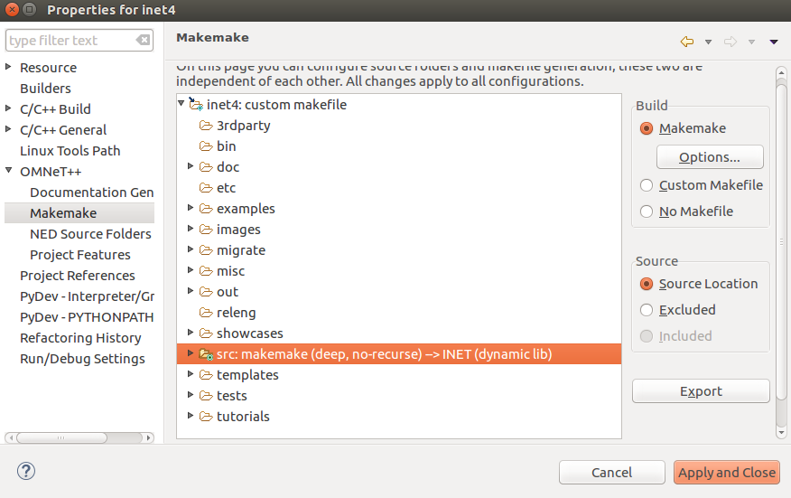 Ubuntu16.04 OMNeT++配置 C++调用Python和TensorFlow_omnet python-CSDN博客