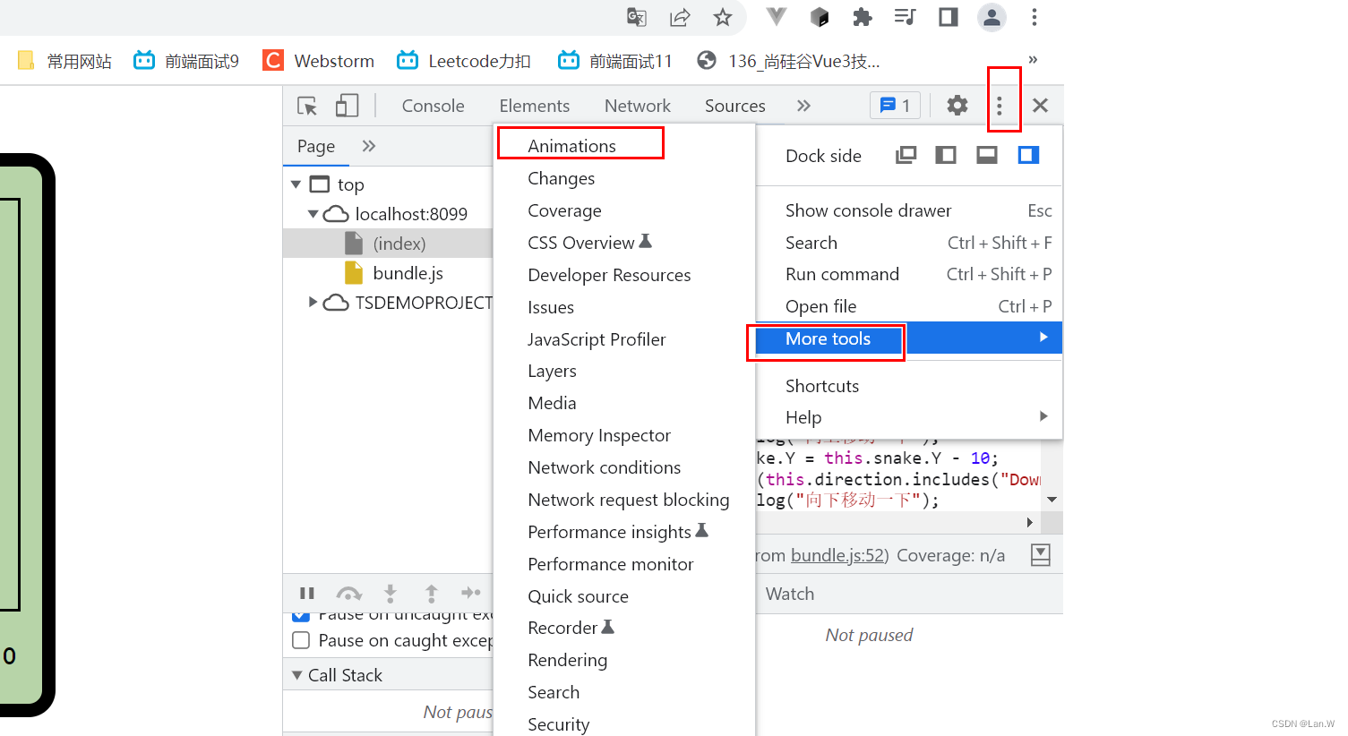 HTML在Chrome调试让html网页标签暂停运行，脚本暂停执行_chrome开发者工具中的“暂停请求”(pause request)按钮在哪里-CSDN博客