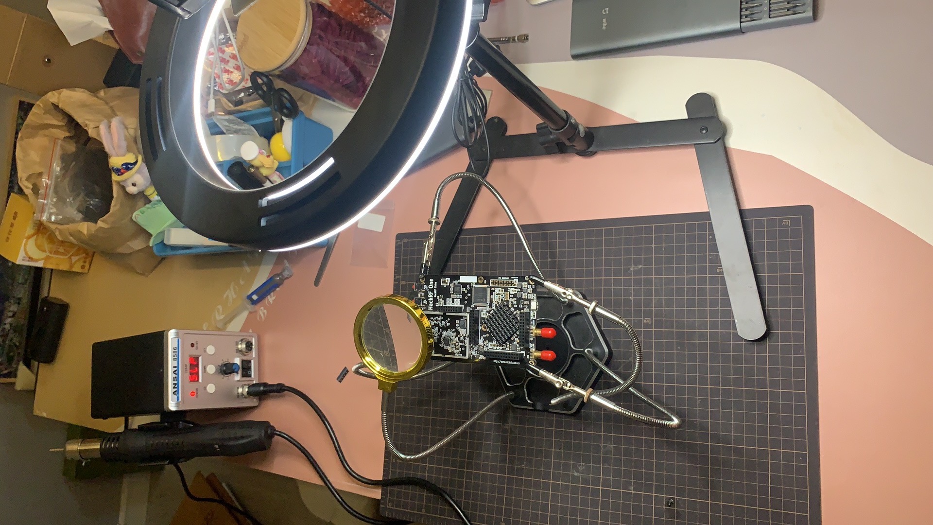 记一次成功的HackRF维修过程（射频部分）_hackrf连接lna-CSDN博客