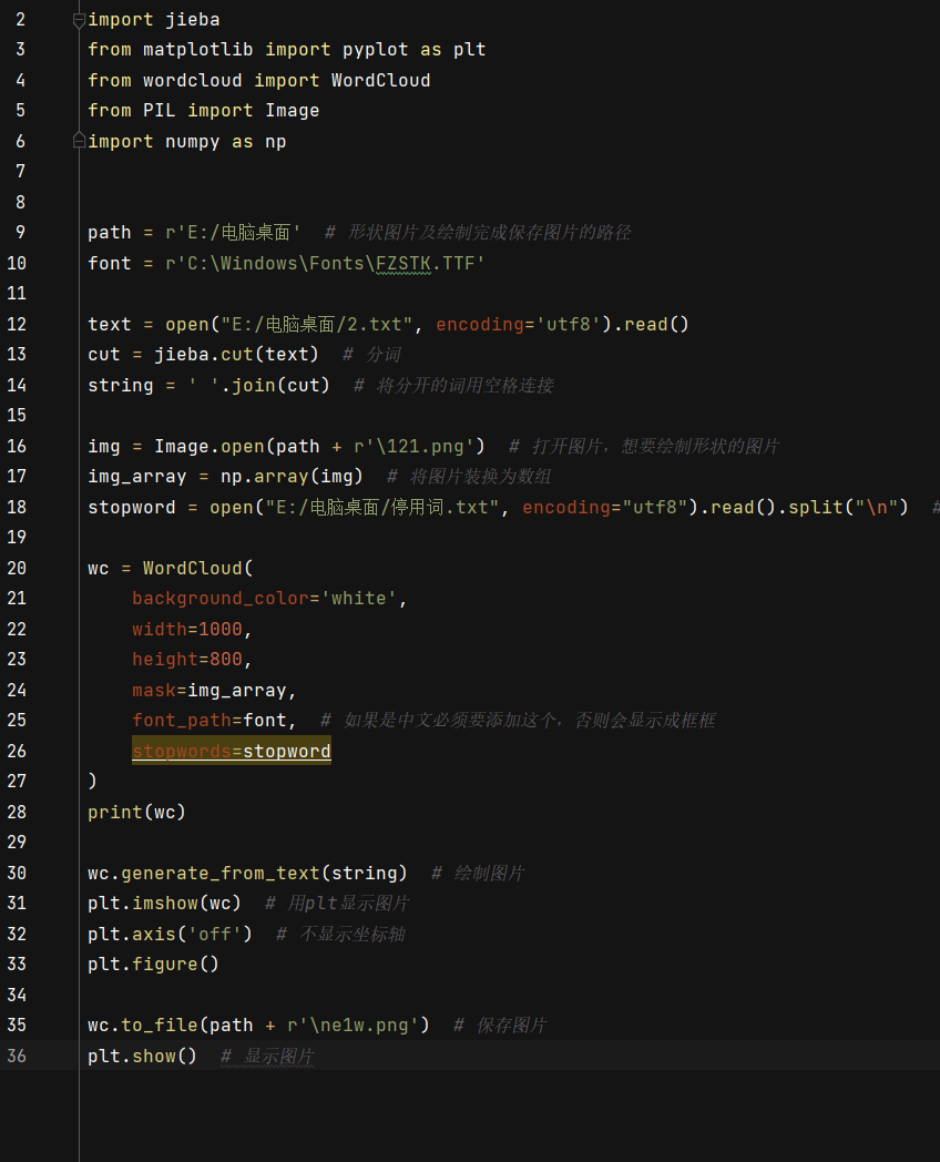 基于python文本挖掘的词云图分析_词云图分析怎么写-CSDN博客