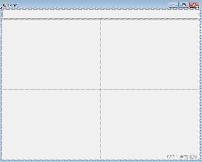 C# 使用tableLayoutPanel控件实现窗体布局-CSDN博客