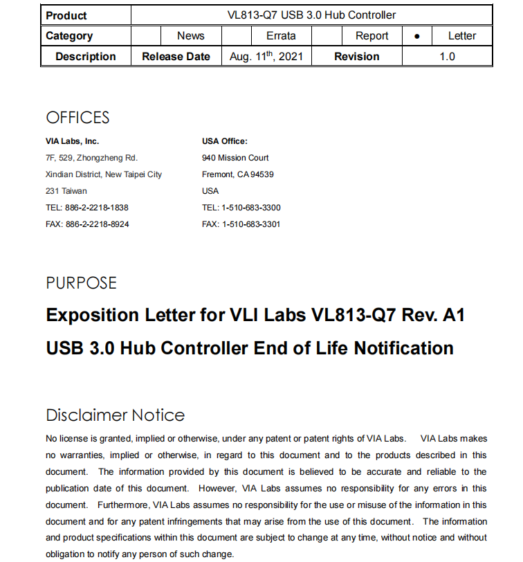 VL813已停产，更新通知。_vl813,识别不到3.0-CSDN博客