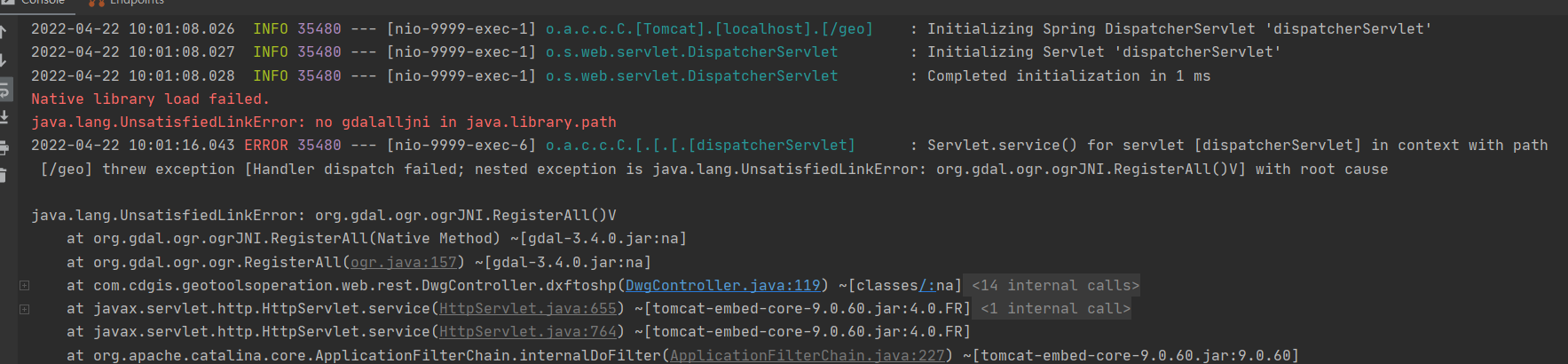 引入GDAL，java.lang.UnsatisfiedLinkError: no gdalalljni in java.library.path-CSDN博客
