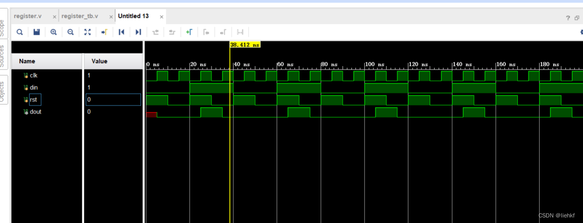 使用verilog实现基本组合逻辑和时序逻辑寄存器、计数器verilog带清零端的寄存器 Csdn博客
