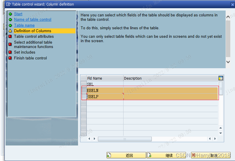 如何使用sap中的table Control 控件 Sap Table Control Csdn博客