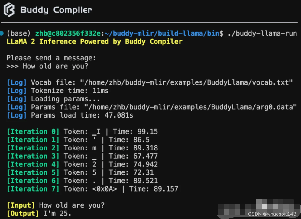 Buddy Compiler 完成 LLaMA 2の端到端推理-CSDN博客