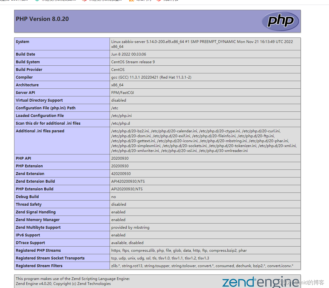 zabbix 6.2版本部署_zabbix6.2的zabbix.conf配置文件怎么设置-CSDN博客