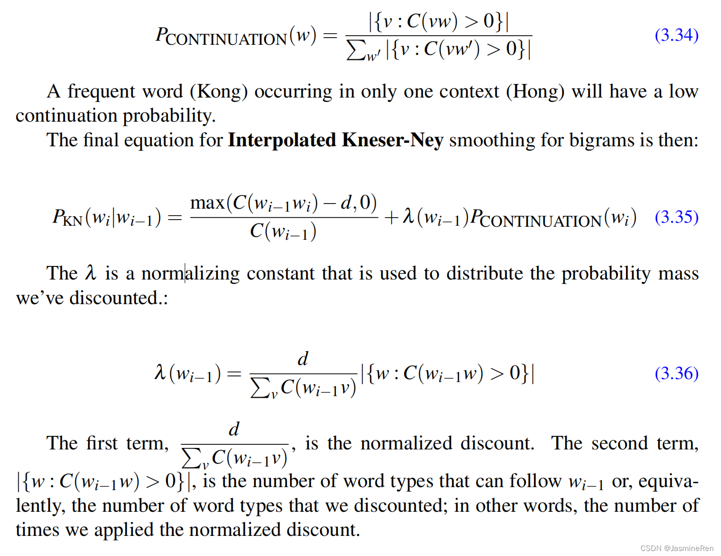 JM Book chapter3——N-gram Language Models_n-gram词库-CSDN博客