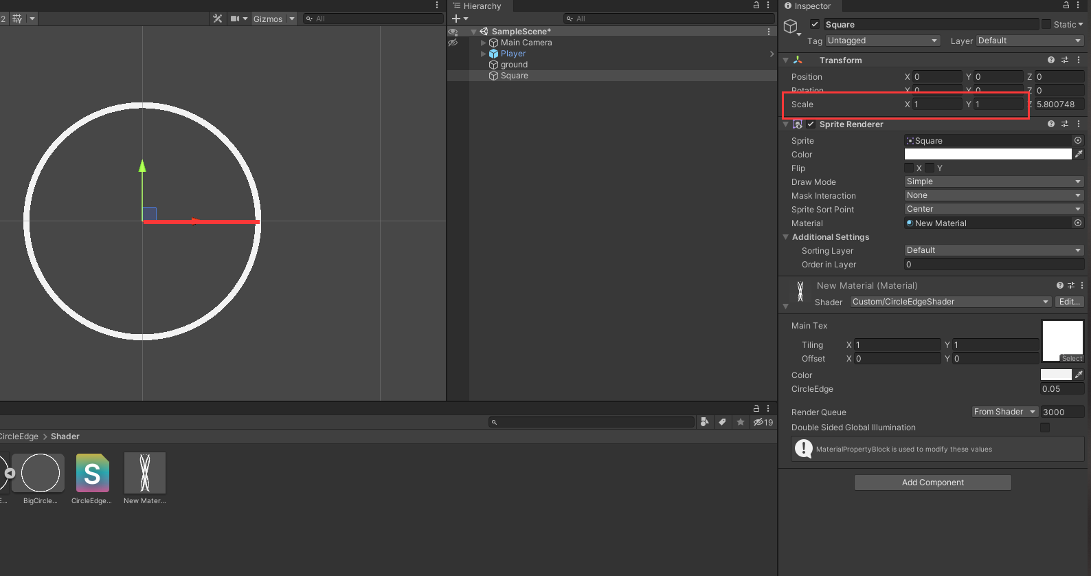 UnityShader实例(1) 基于2DSprite实现圆环_unityshader实现转圈-CSDN博客