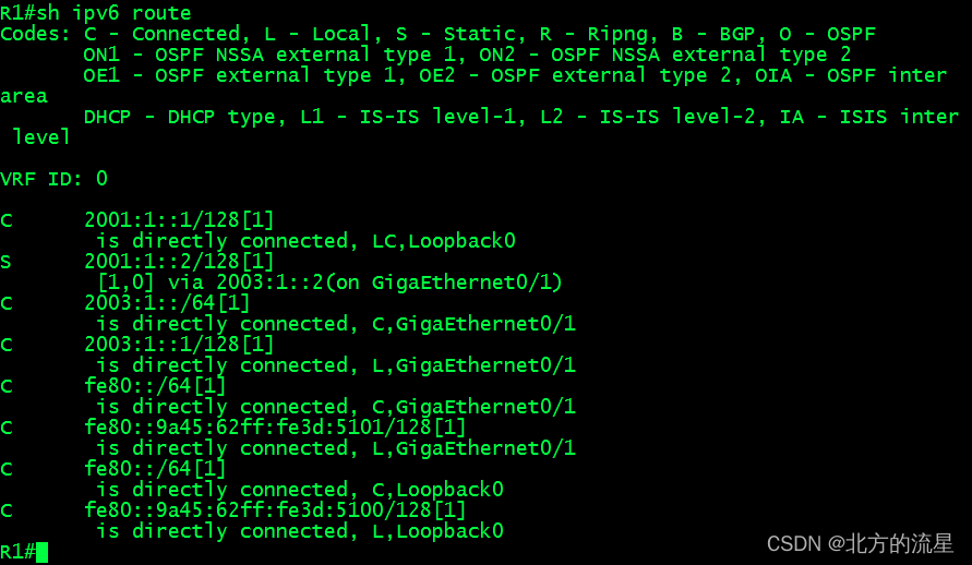 神州路由器IPV6各种路由配置_ipv6路由配置_北方的流星的博客-CSDN博客