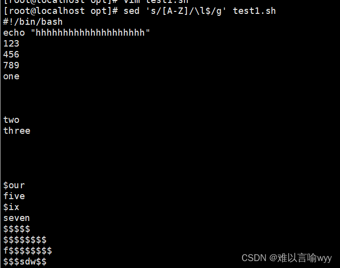 linux学习之sed命令_sed -e-CSDN博客