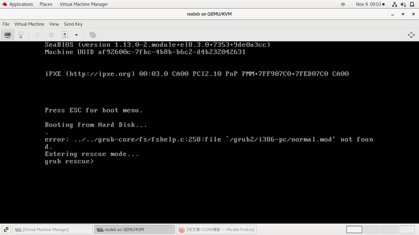 Part2.8——Linux引导过程及修复_linux boot from hard disk grub-CSDN博客