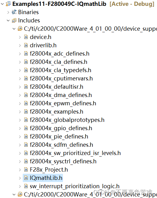 TMS320F280049C使用IQmath库遇见的bug及解决办法_tms320c67官网上iqmath-CSDN博客