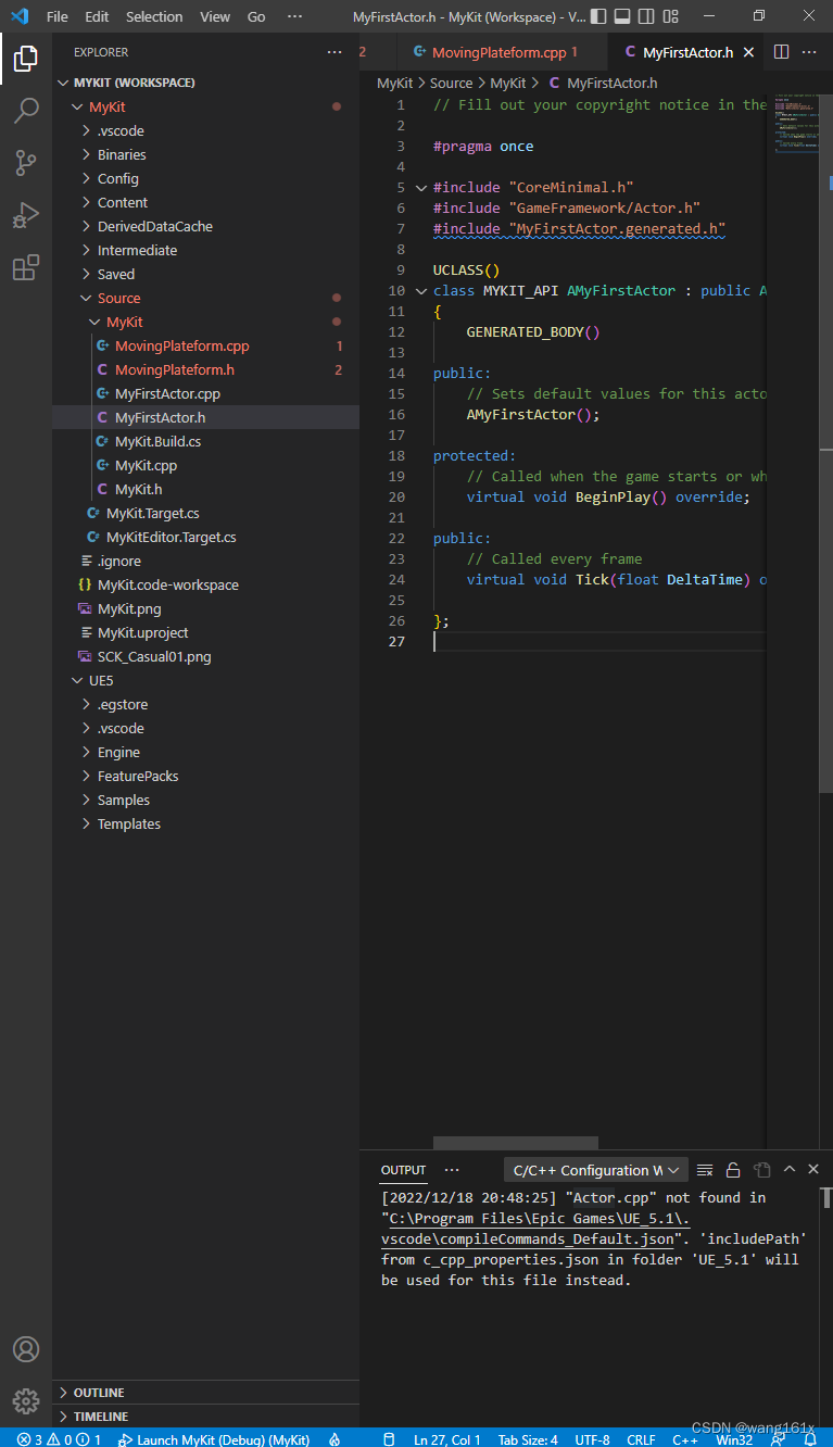 ue之C++ 创建Actor_ue 重写构造函数 生成actor 调用-CSDN博客