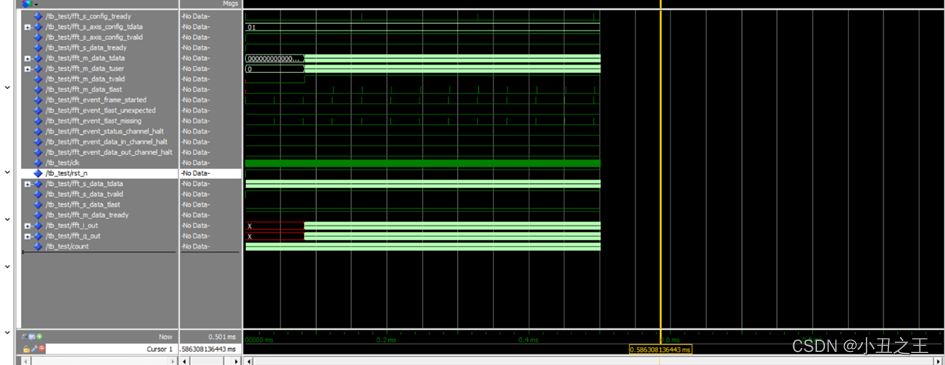 Vivado Xilinx FFT IP核的Modelsim仿真和MATLAB验证