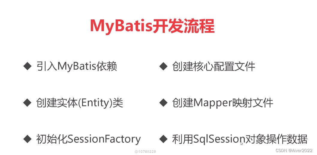 MyBatis入门基础_mybatis sql基础教程-CSDN博客