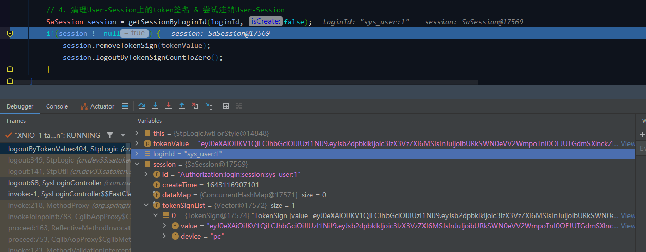 【RuoYi-Vue-Plus】学习笔记 13 - Sa-Token（三）退出登录流程（Sa-Token 源码）_若依框架退出登陆-CSDN博客