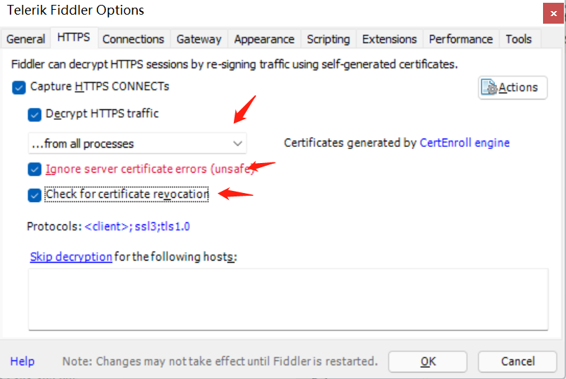 Fiddler+Proxifier抓pc应用包(c/s架构)_proxifier 过滤-CSDN博客