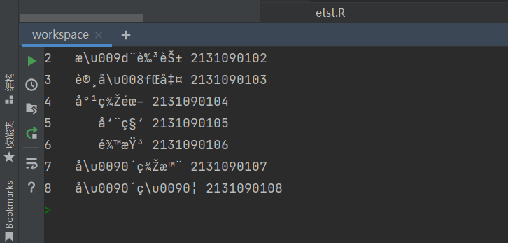 解决R在jetbrains软件中出现字符集的问题_warning in (function (file = "", n = null, text = -CSDN博客