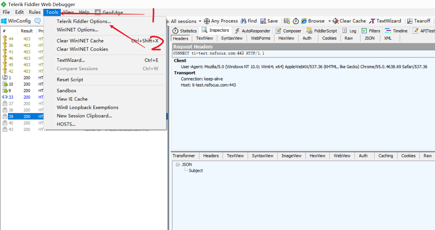 使用Fiddler抓取HTTPS的包（Edge、Google）_fiddler开启抓包edge报错-CSDN博客