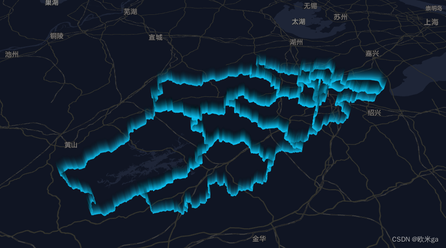 mapbox 使用antv/l7制作发光边界（线路围墙），效果好、易操作_mapbox 集成 antv l7 图层 怎么操作。不适用其底图-CSDN博客