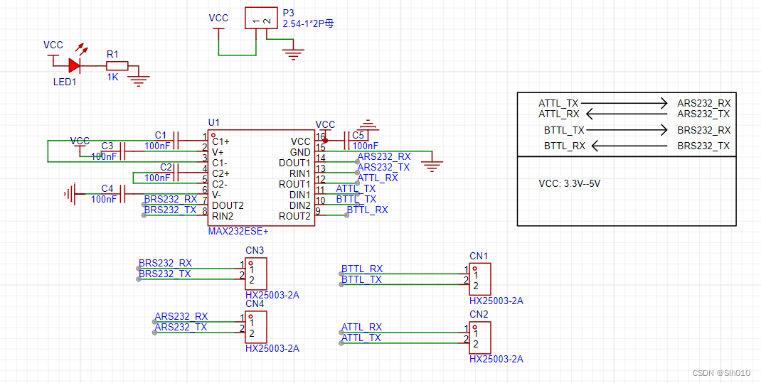 电路模块：三，ttl转rs232-CSDN博客