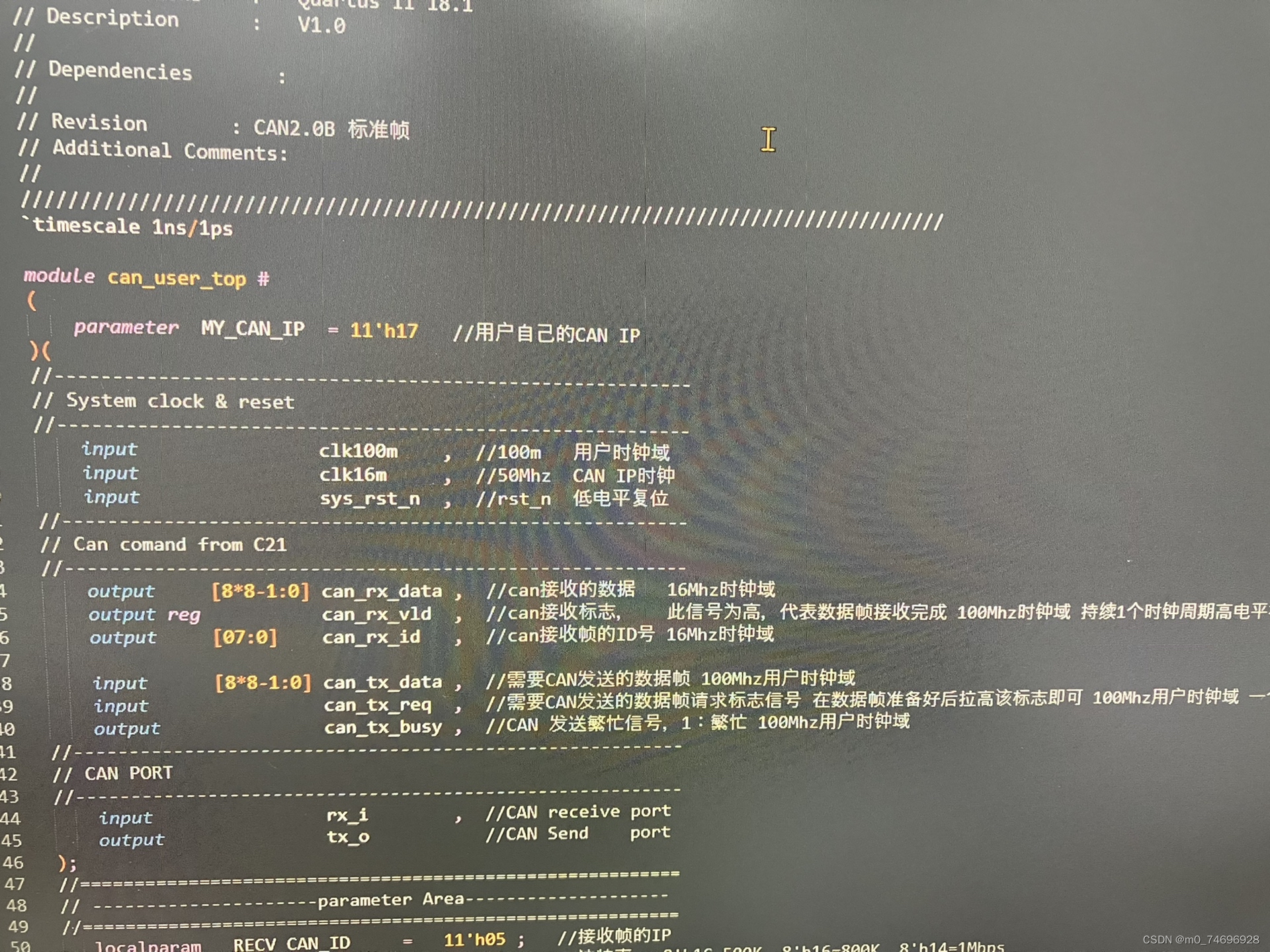 CAN IP SjA1000ip核 verilog写的 项目以在稳定的用_使用verilog语言,描述sja1000的行为代码-CSDN博客