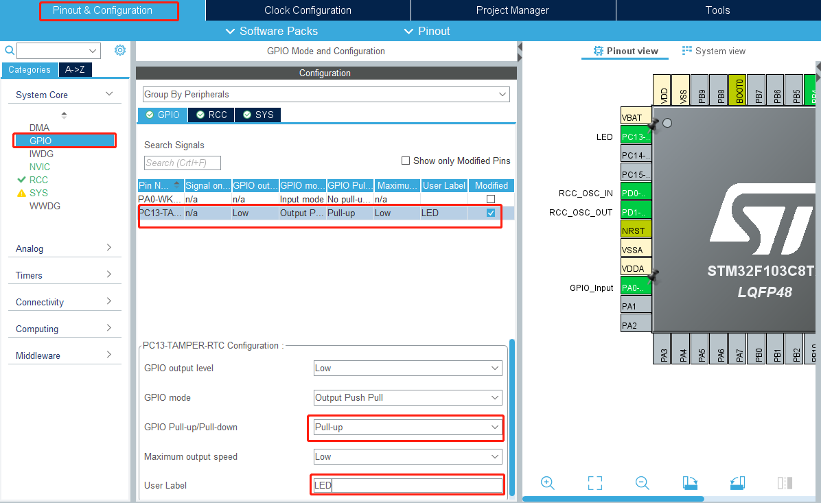 【STM32CUBEIDE的那些事】第二章：STM32CUBEIDE工程下的GPIO配置_Carry_王的博客-CSDN博客