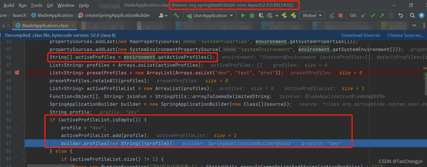 Bladex框架启动时读取dev等配置文件_bladeapplication-CSDN博客
