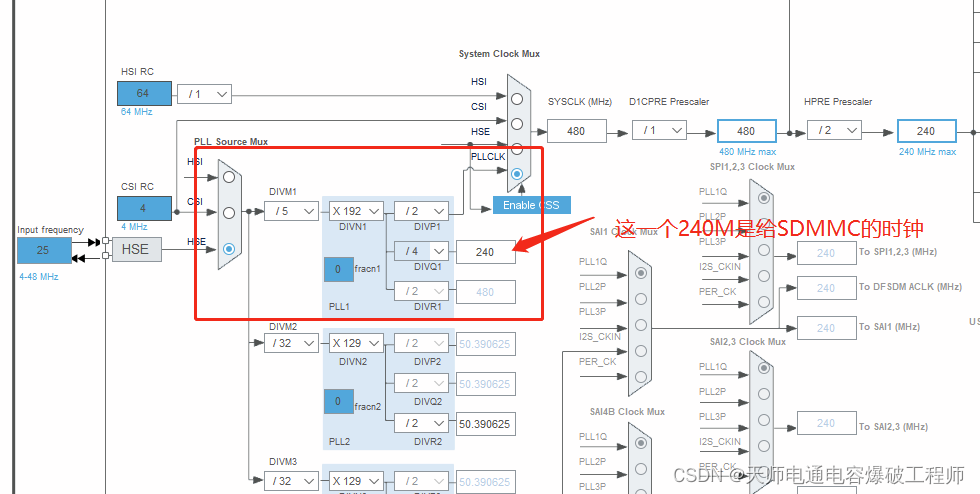 HAL库的STM32单片机SDIO，FATFS读取SDmini卡_stm32 fatfs sd卡-CSDN博客