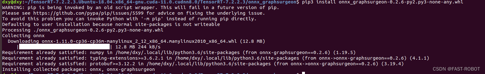 ubuntu18.04 安装 TensorRT 和 ONNXRuntime_onnxruntime ubuntu tensorrt-CSDN博客