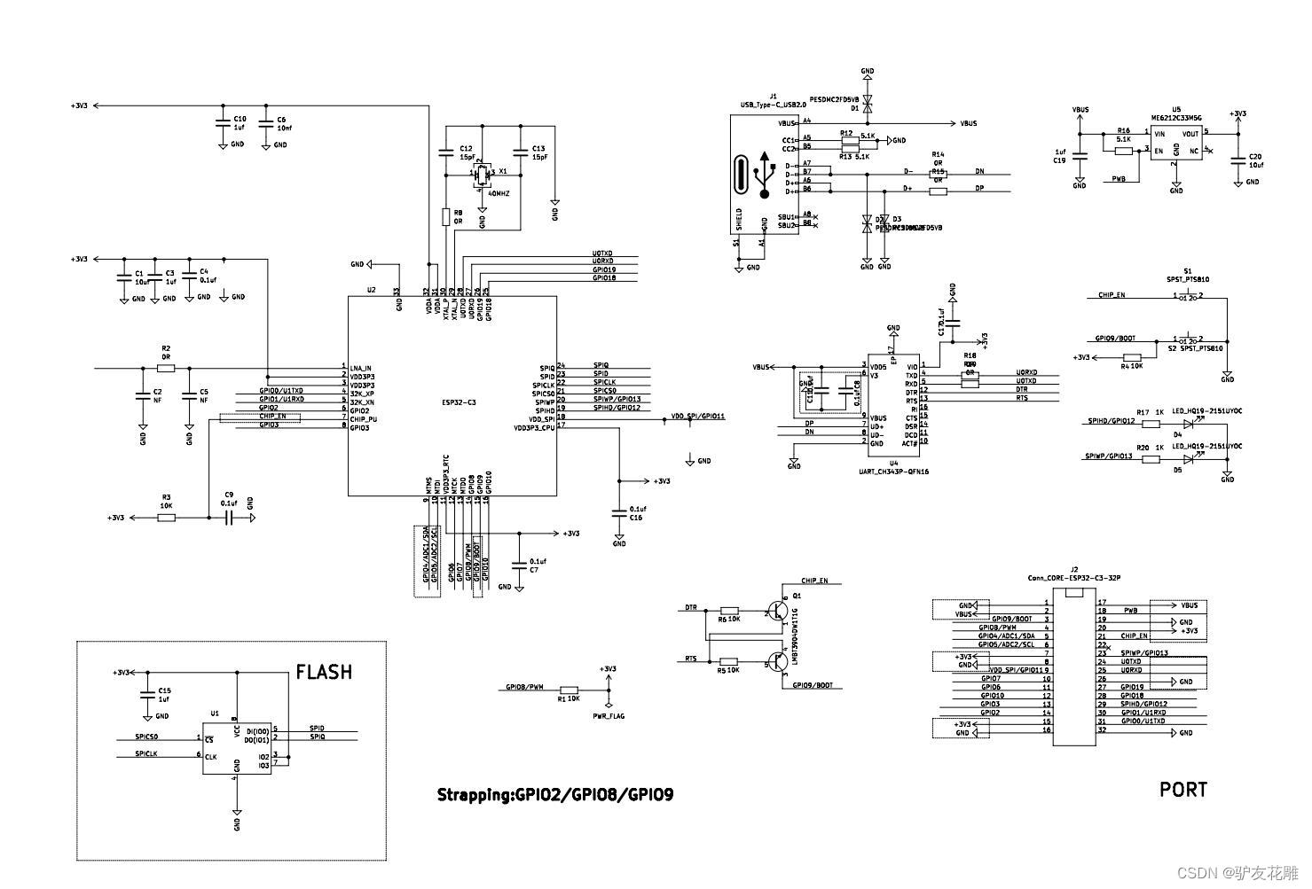 【花雕体验】11 上手ESP32C3_esp32boot键-CSDN博客