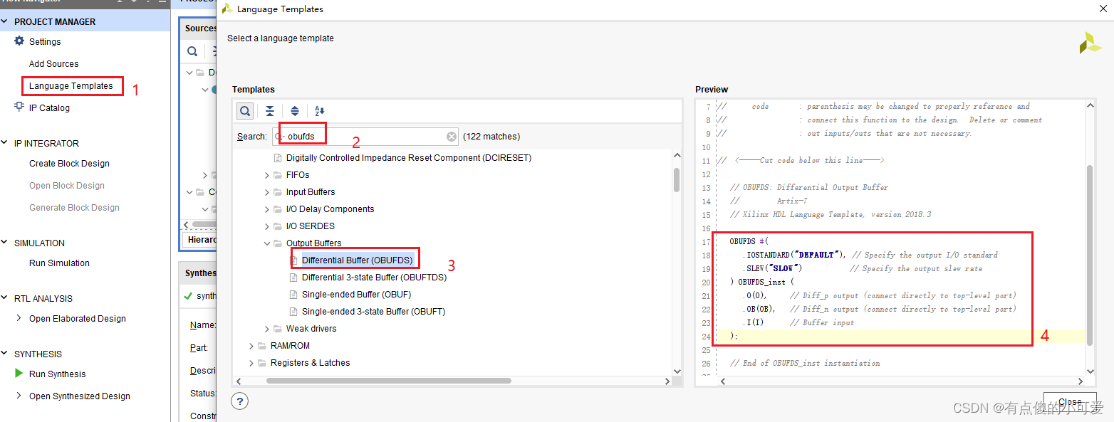 vivado：差分信号和单端信号 的相互转换 IBUFDS OBUFDS_vivado ibufds-CSDN博客