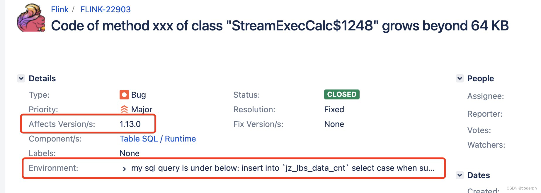Flinksqlsource端字段太多导致——64kb问题streamexeccalc Csdn博客