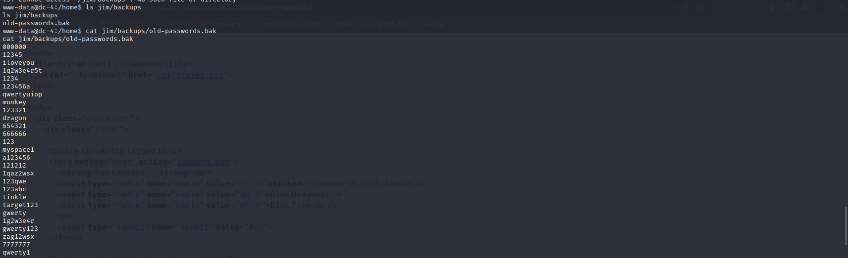 dc-4 靶机渗透学习_dc4靶机-CSDN博客