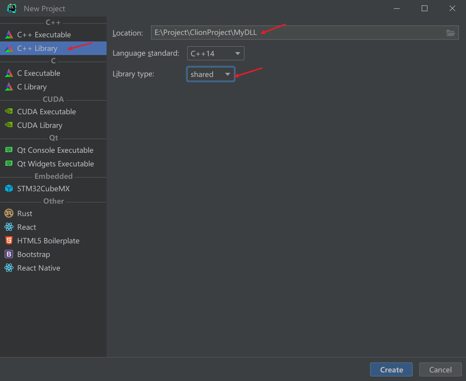 CLion compile and use dynamic library - Programmer Sought