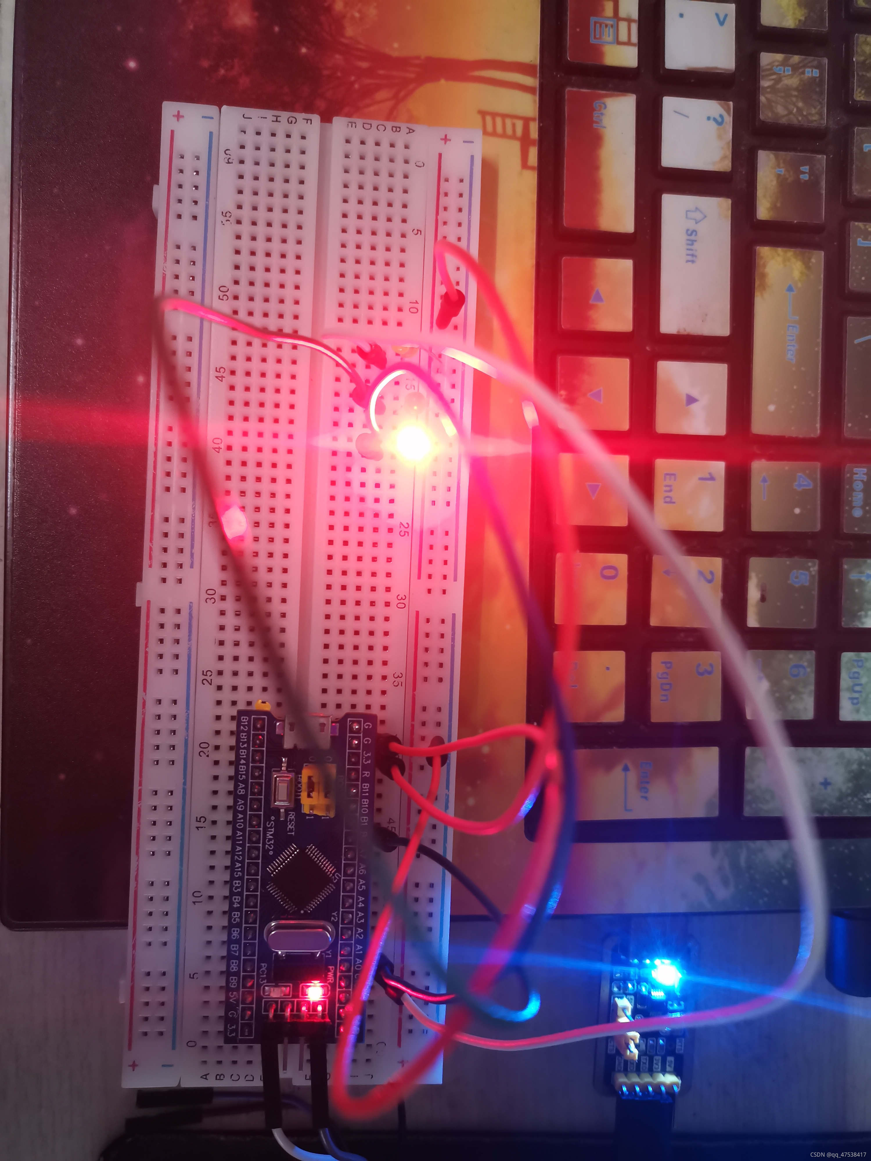 以 Stm32f103c8t6实现led灯闪烁stmf103c8t6闪灯诡道炮的博客 Csdn博客