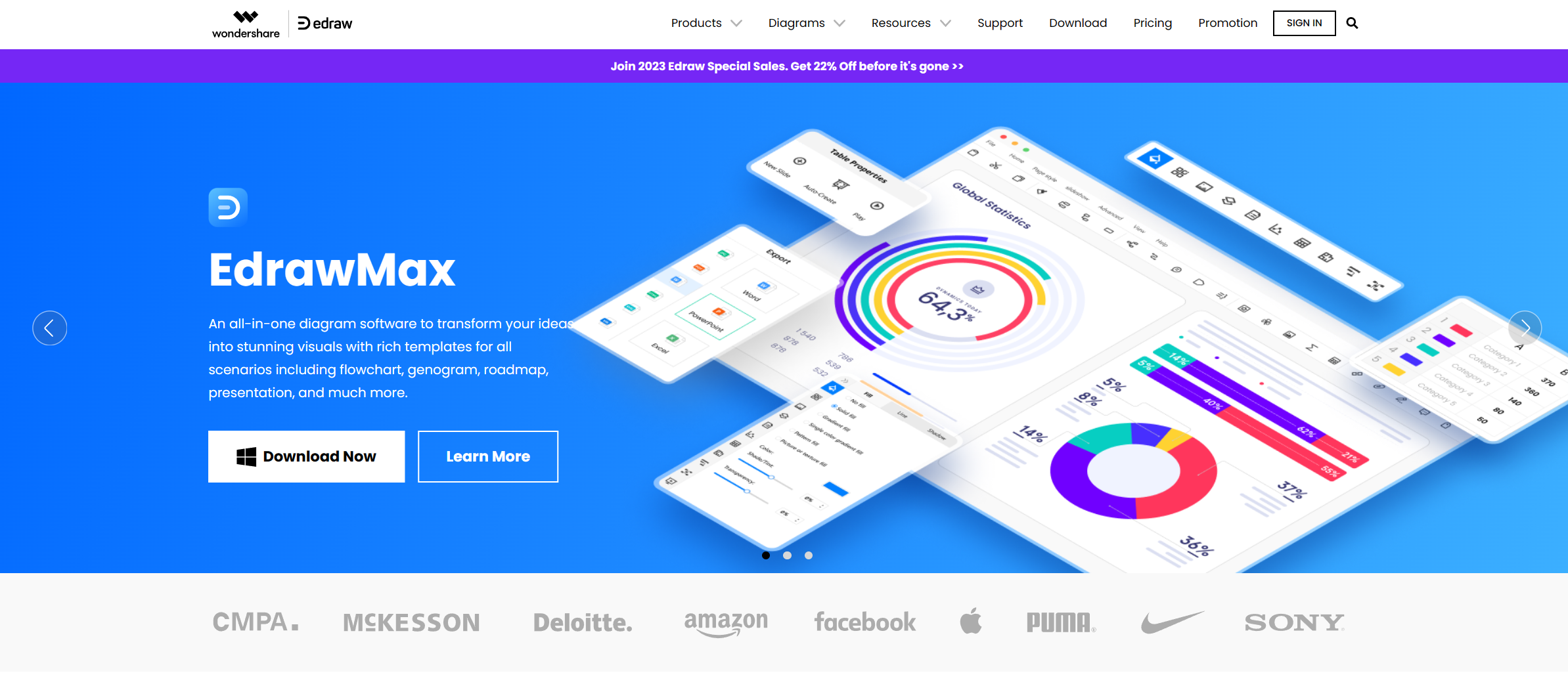 软件分享2—Windows系统必备流程图设计软件[Wondershare EdrawMax]-CSDN博客