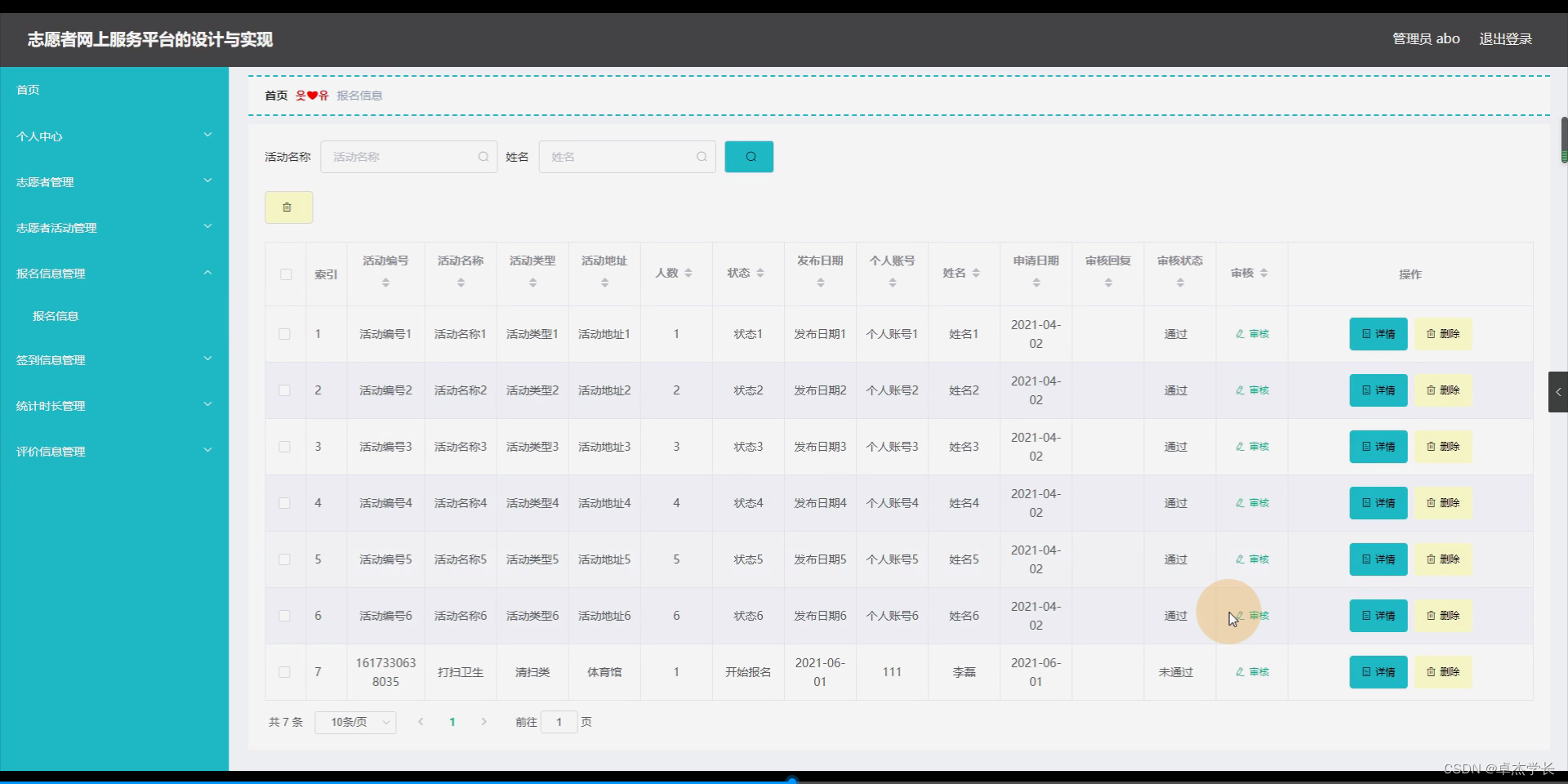 【附源码】计算机毕业设计java志愿者网上服务平台的设计与实现 Csdn博客