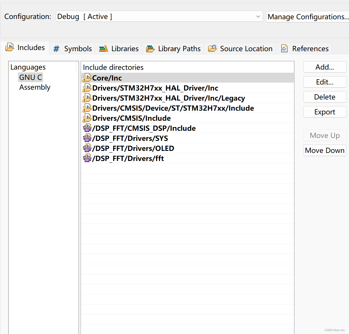 配置官方DSP库-CSDN博客